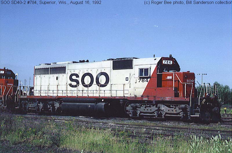 SD40-2 784